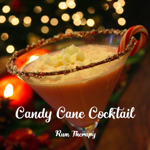 Candy Cane Cocktail | Rum Therapy