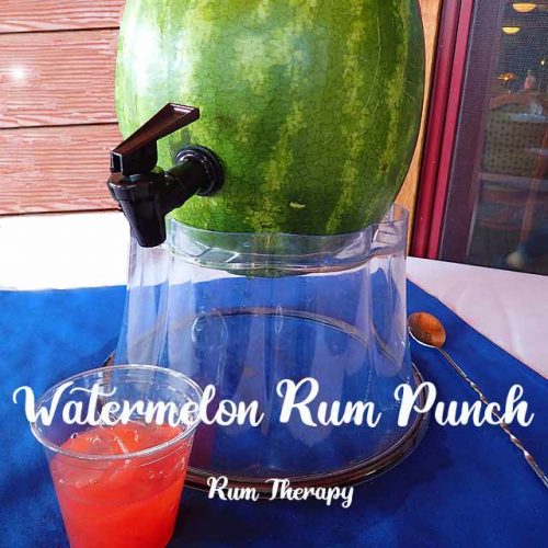 Watermelon Rum Punch | Rum Therapy Watermelon Rum Punch | Rum Therapy