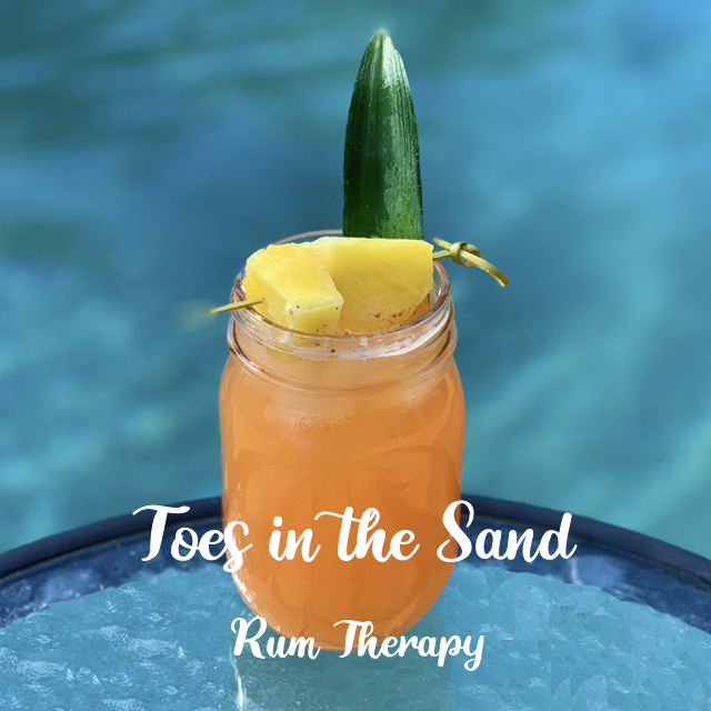 Toes in the Sand Cocktail | Rum Therapy
